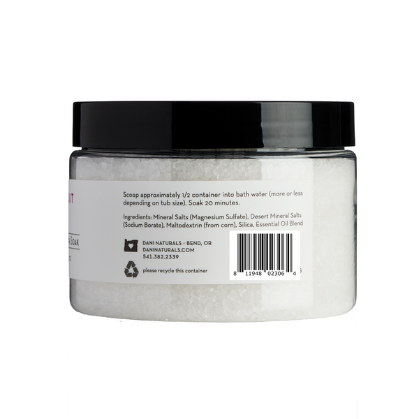 Citrus Rose Mineral Bath Soak Dani Naturals